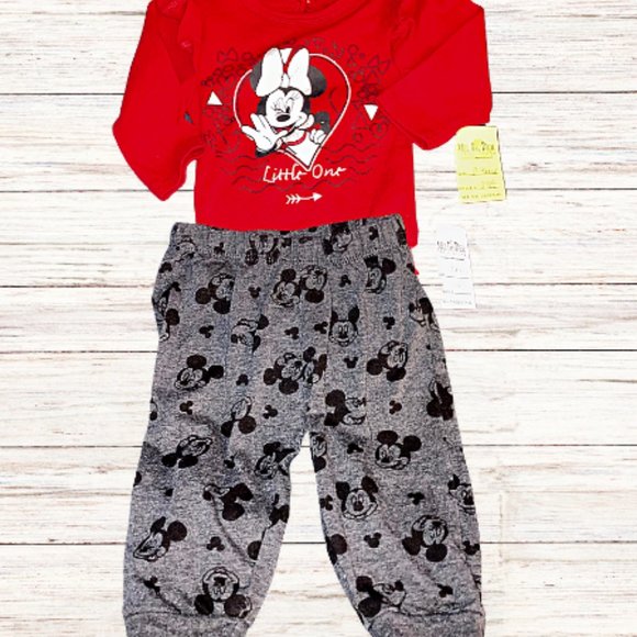 Disney | Matching Sets | Disney Baby 2 Piece Lot Of 3 Months Clothes ...